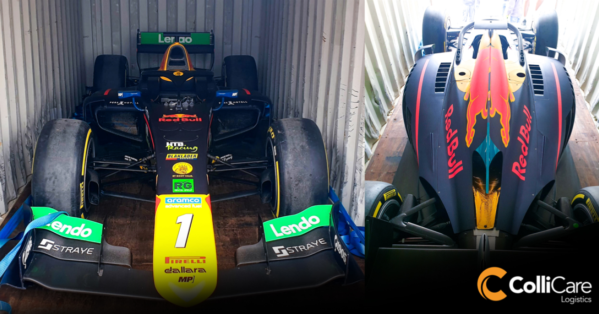Transport Formula 2 car | ColliCare Logistics Netherlands