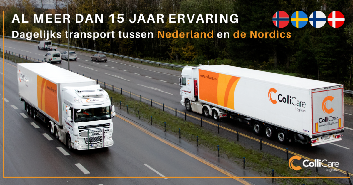 15 jaar ervaring met transport tussen Nederland en Noordse landen ...